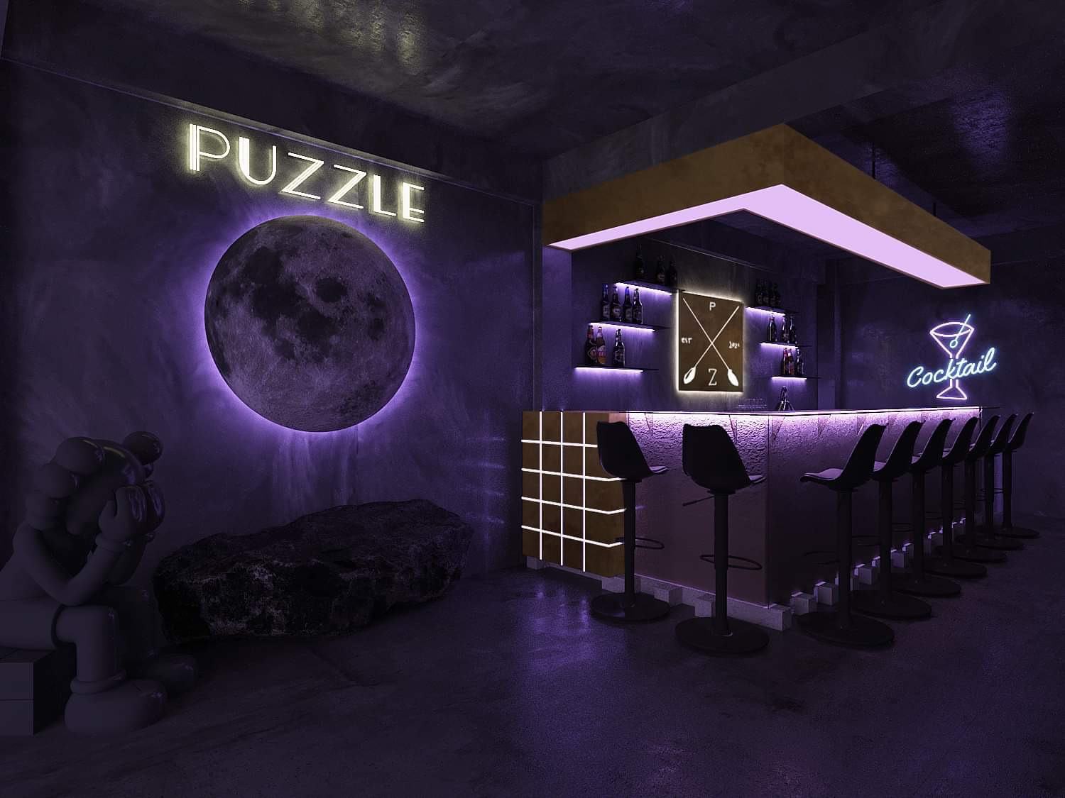 PUZZLE BAR -176 Lê Lai, quận 1 | CHILL Vietnam