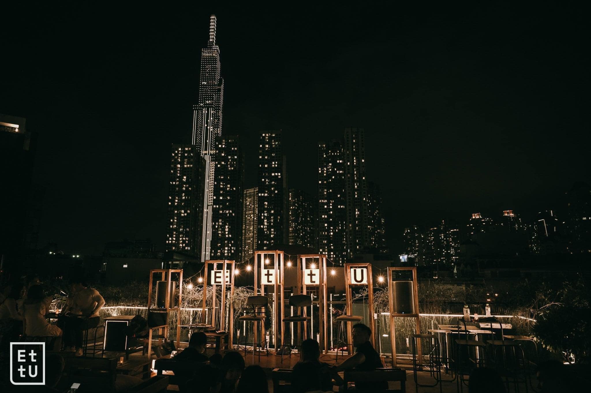 ETTU BAR ROOFTOP - 602/32 Điện Biên Phủ, Quận Bình Thạnh | CHILL Vietnam