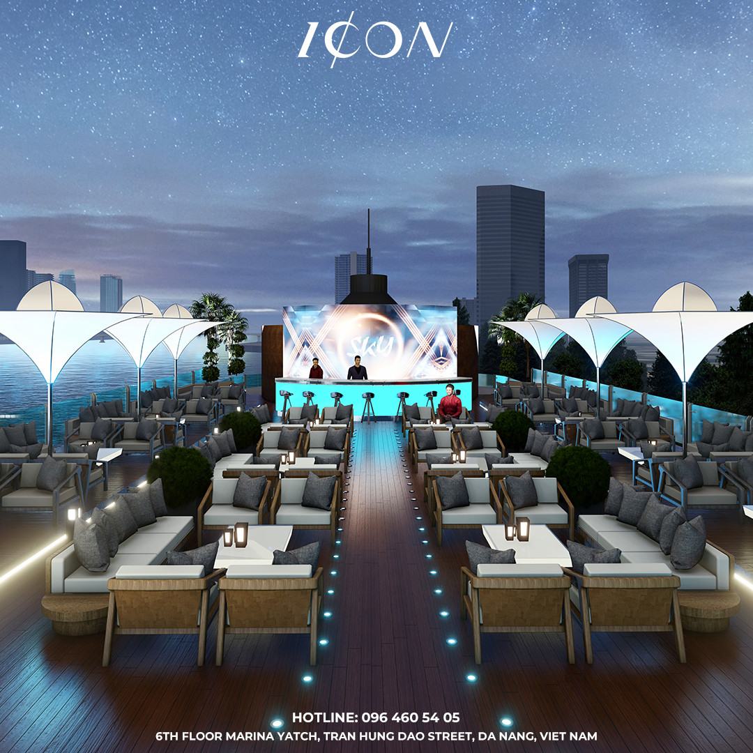 ICON - Sky Lounge - Happy Yacht, Love Bridge, Da Nang | CHILL Vietnam