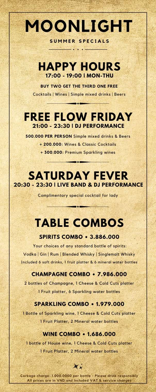 MOONLIGHT SKY BAR ROOFTOP - 94 Mã Mây, Hà Nội - CHILL Vietnam