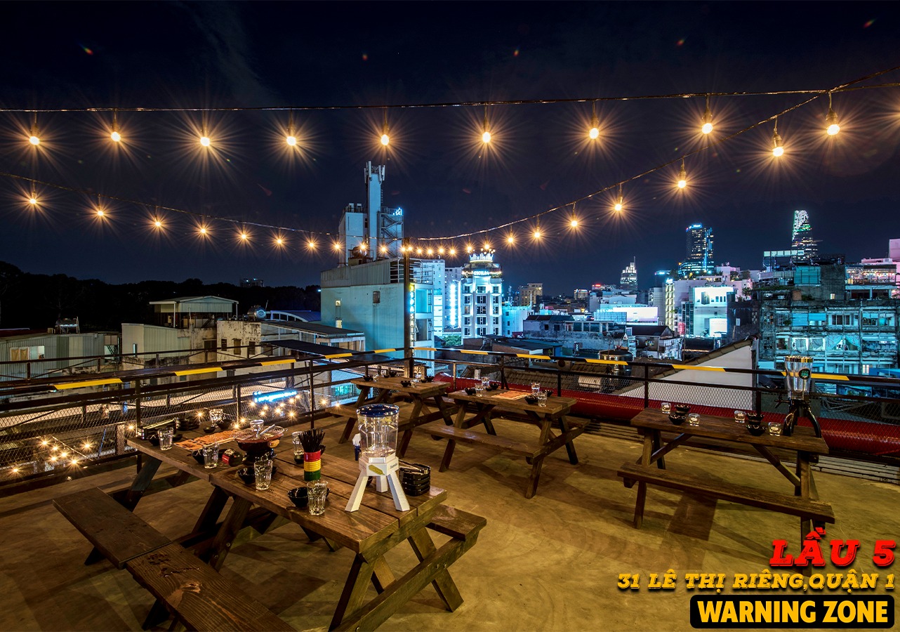 WARNING ZONE GARDEN DINING - 72 Lý Tự Trọng, Quận 1 | CHILL Vietnam